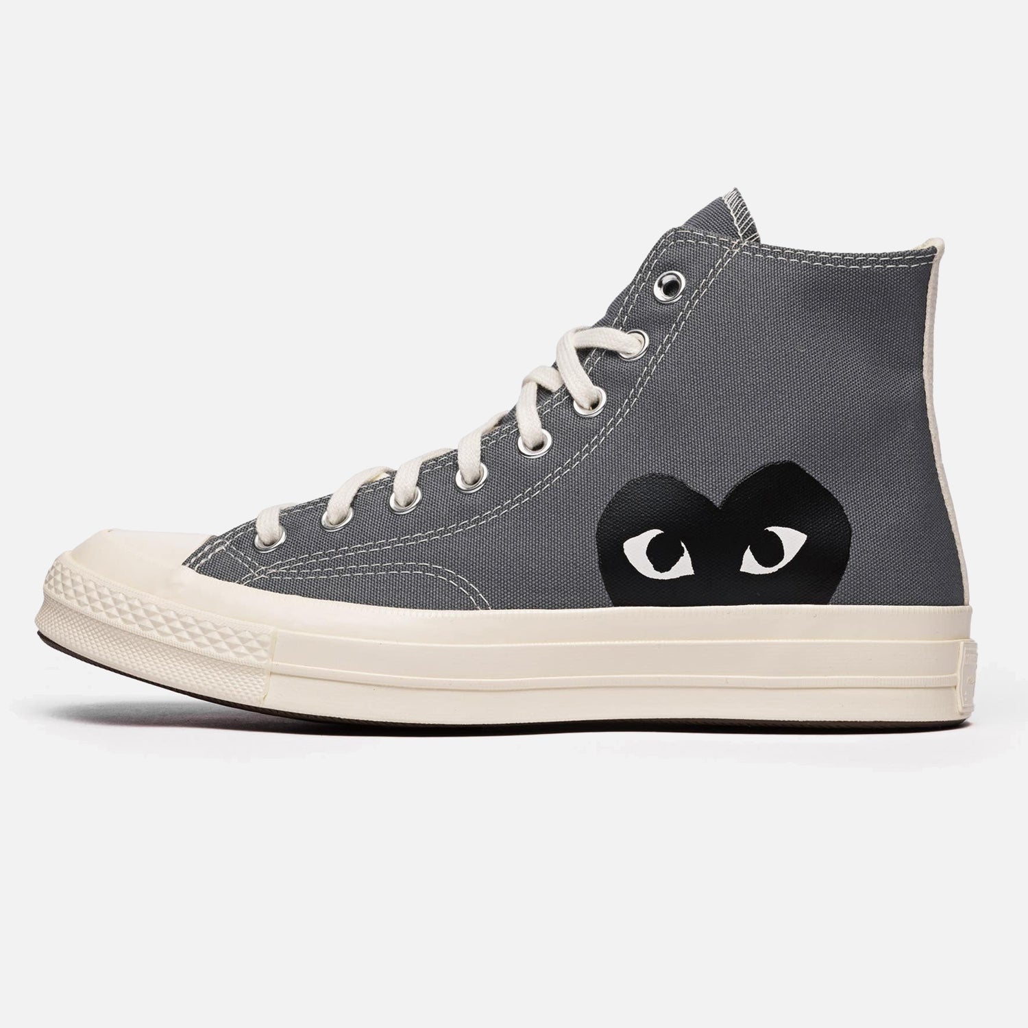 Converse x Comme Des Garcons Chuck 70 Heart Hi Grey CDG – THE SNEAKER ...