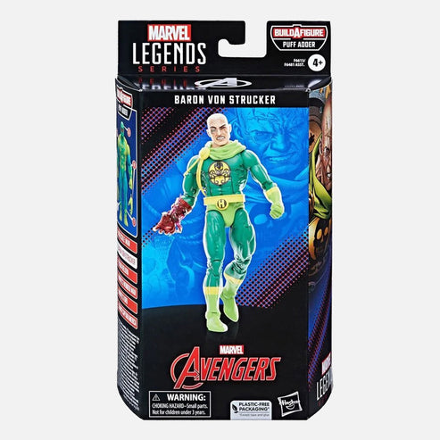 Marvel Hasbro Legends Series Baron Von Strucker Classic Comic Legends ...