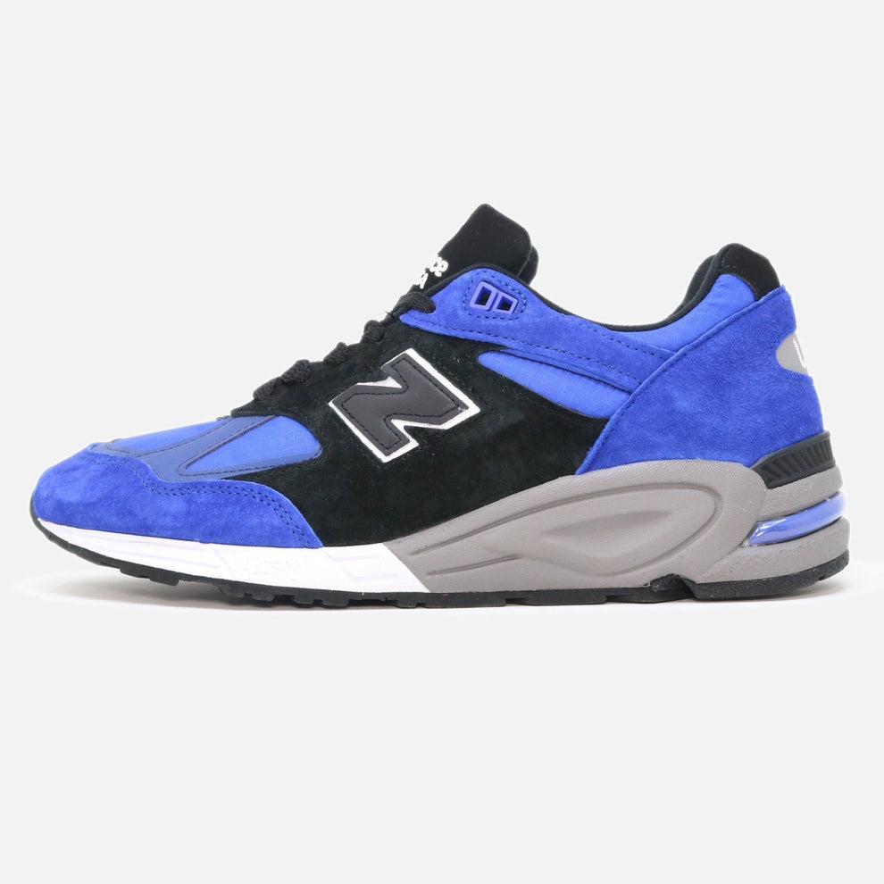 Men's New Balance 990 PL2 Blue Suede - THE SNEAKER OUTLET