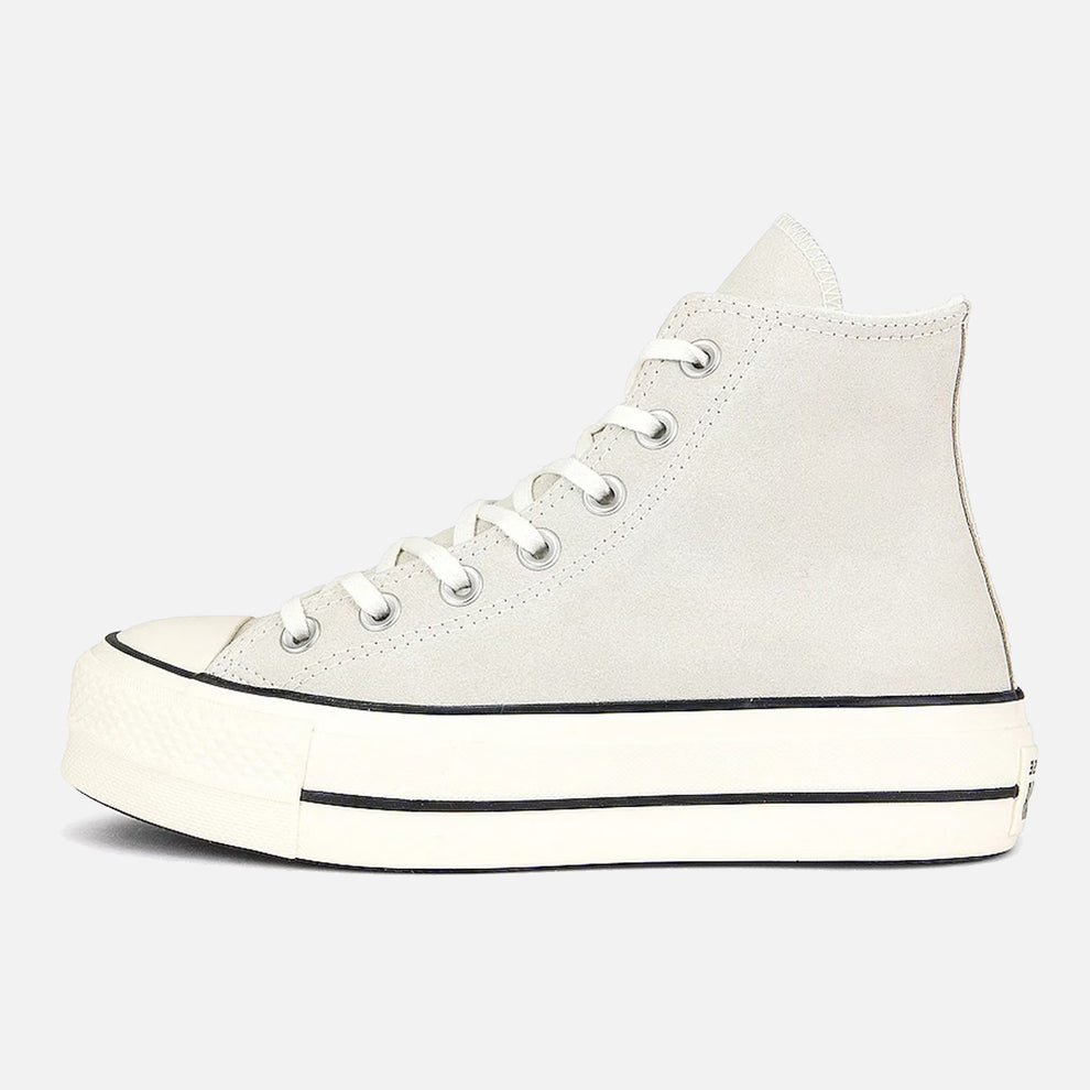Women's Converse Chuck Taylor Lift Hi Lift Egret Suede – THE SNEAKER OUTLET